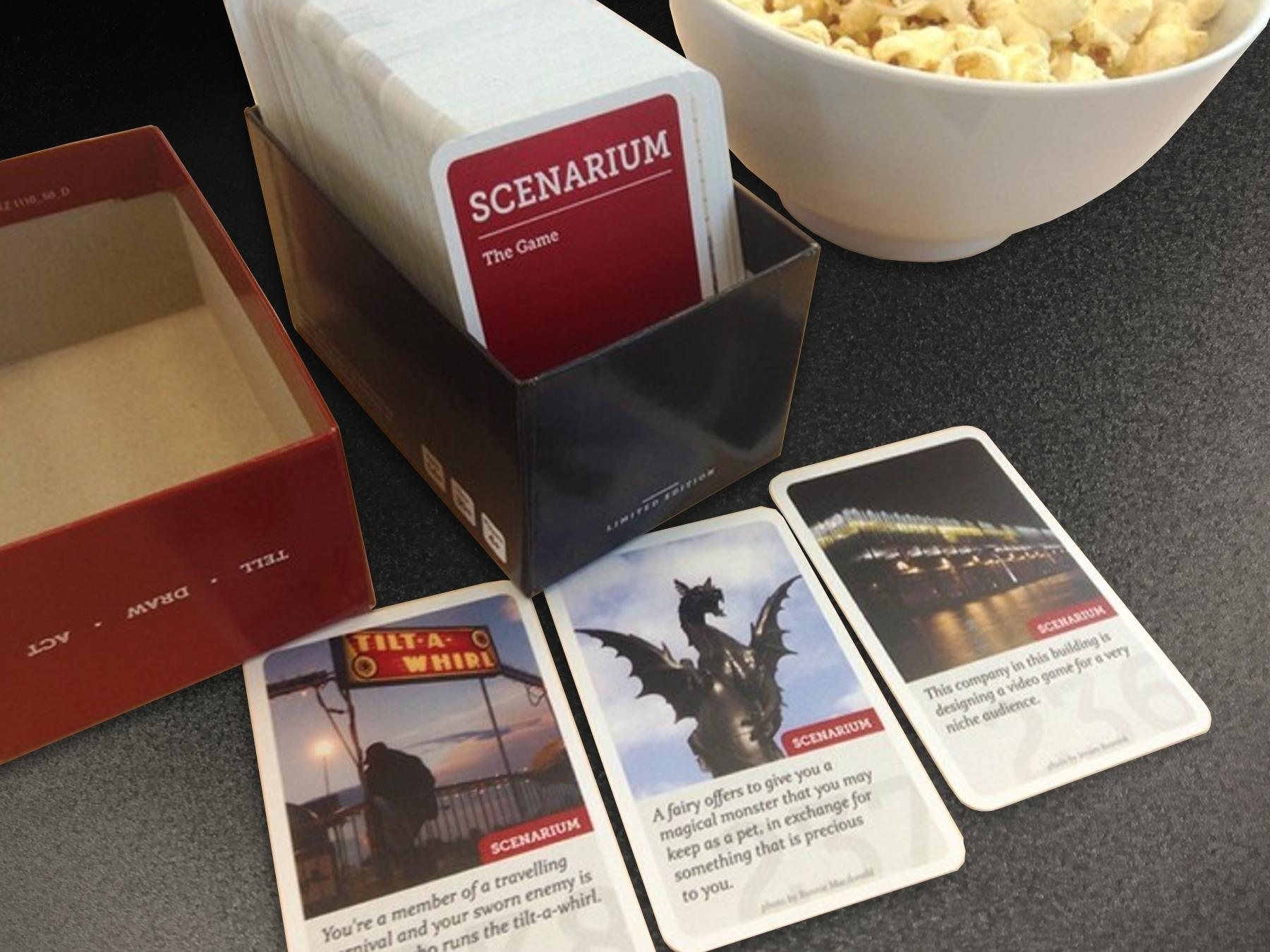 Scenarium Card Game, manufactured by Cartamundi